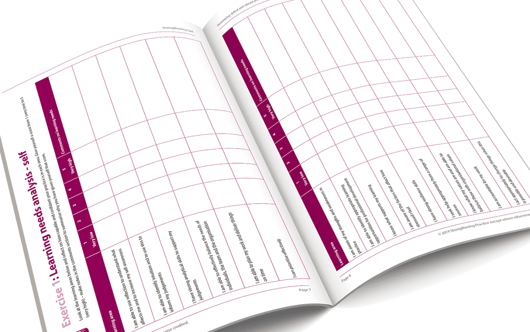 managers self sample - Strengthening Practice